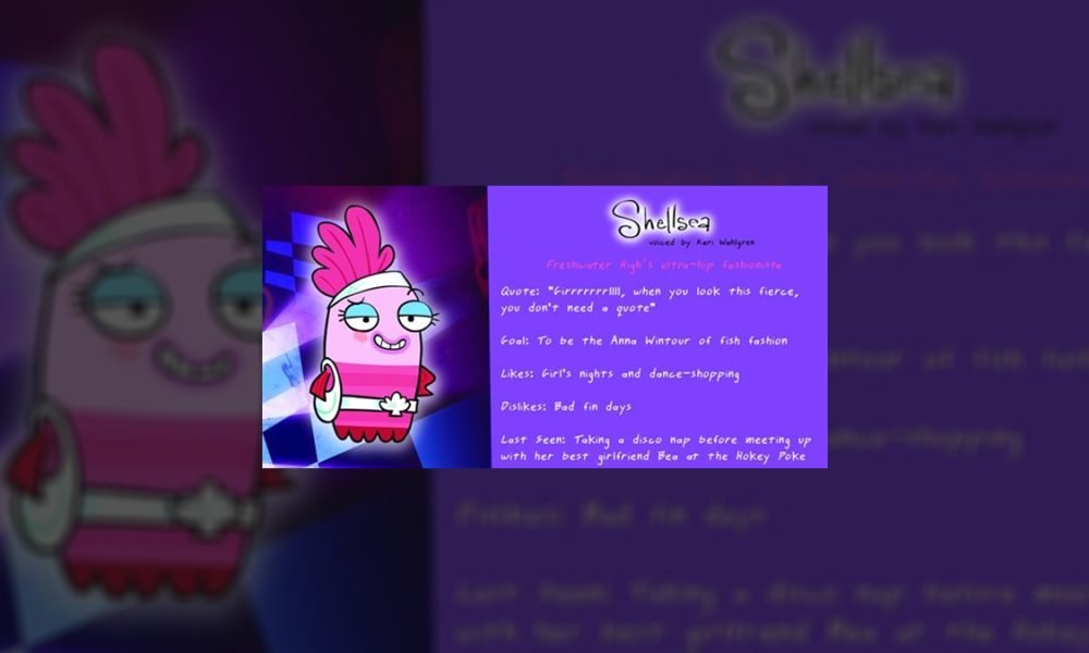 Fish Hooks Catch of the Day : Meet "Shellsea" - Jim Hill Media