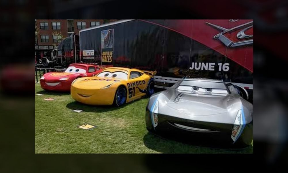 Pixar's "Road to the Races" tour allows event attendees to get an up ...